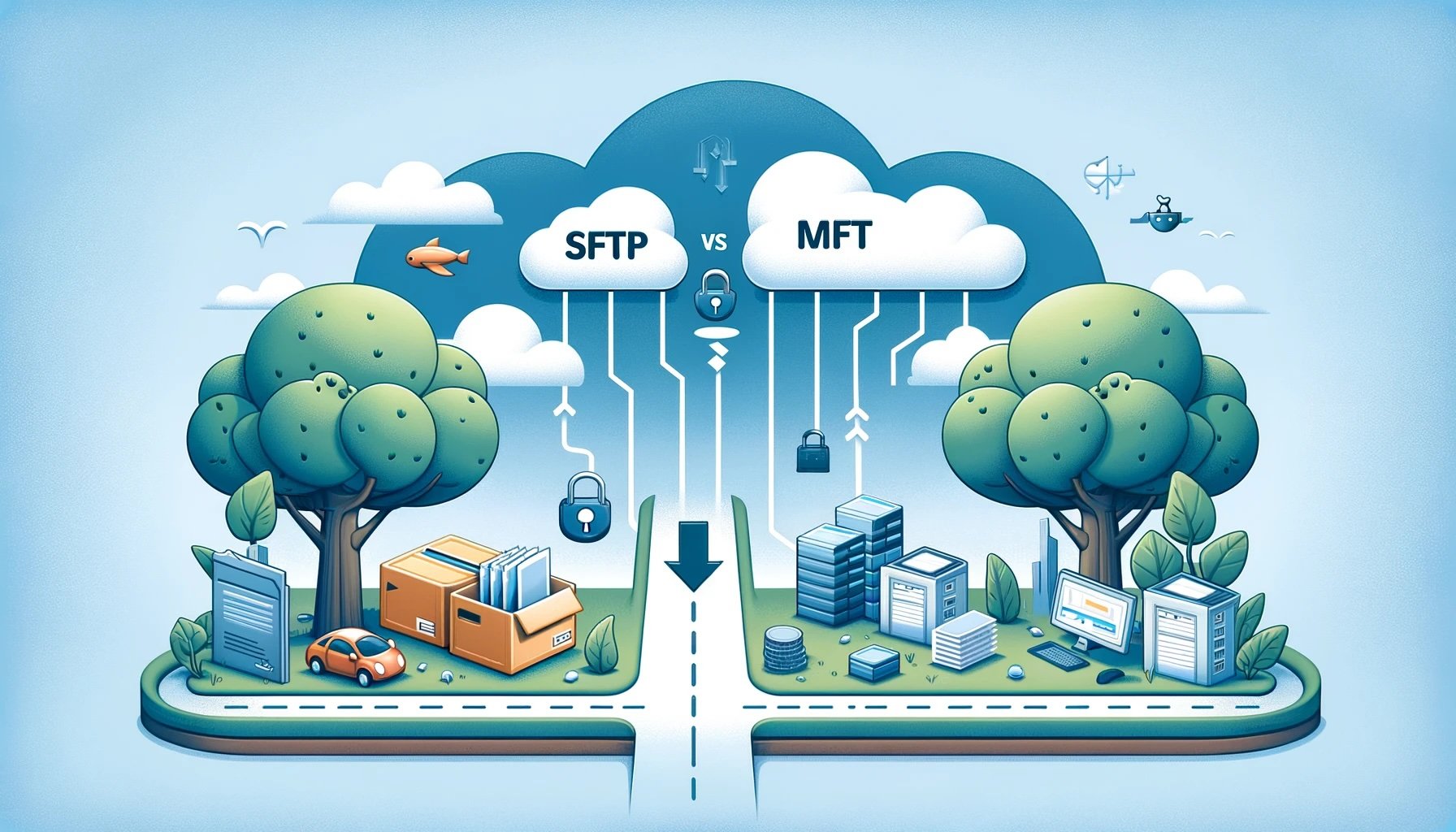 SFTP vs MFT: Why Managed File Transfer Is Better SFTP vs MFT: Why Managed File Transfer Is Better
